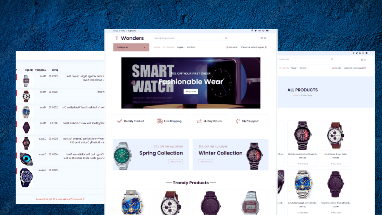 Furniture Ecommerce Website in PHP Laravel with Source Code | Project Bca